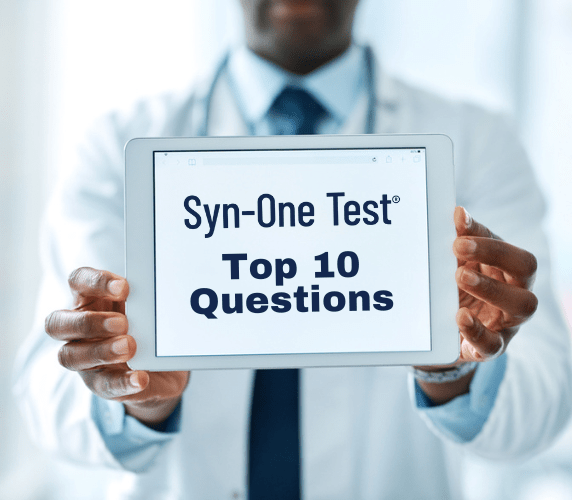 Top Questions About the Syn-One Test